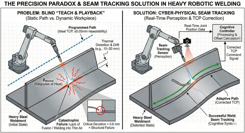 Robot Welding Seam Tracking: TAST, Tactile, and Laser Vision Sensor Systems